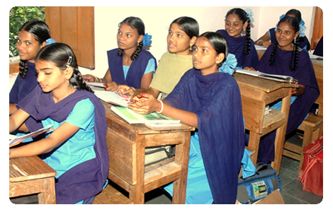 Tribal Students in Class Room | VTS BHARATH
